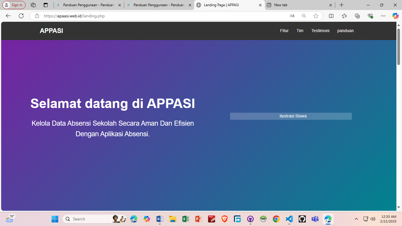 Panduan Penggunaan - Panduan Aplikasi APPASI