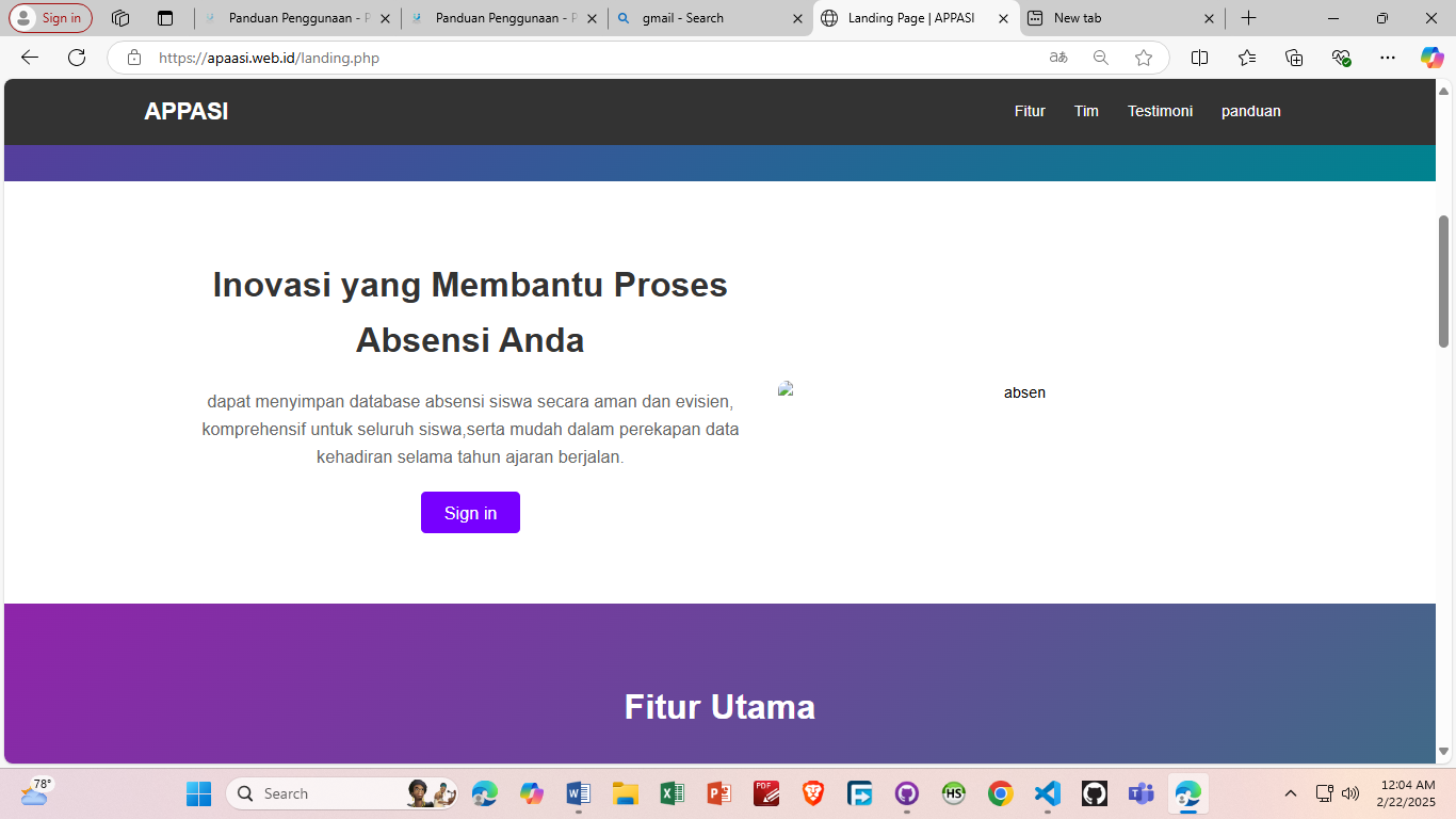 Panduan Penggunaan - Panduan Aplikasi APPASI